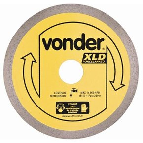 Disco Diamantado 110 4.3/8 Porcelanato Xld [ 1268800000 ] Vonder