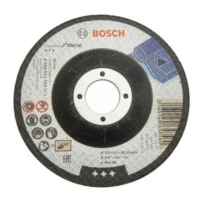 Disco Corte 4.1/2 115 X 22.2 2.5mm Metal Standard [ 2608603159 ] Bosch