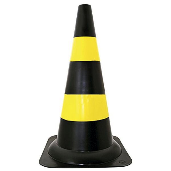 Cone De Seguranca Amarelo/preto 70cm [ Wps1917 ] Delta Plus