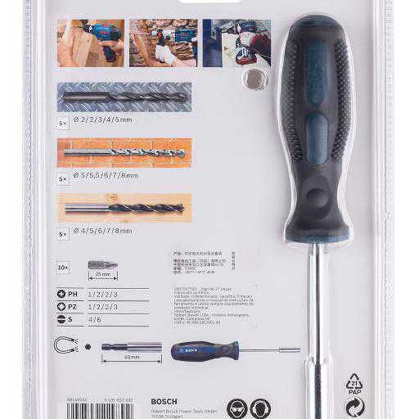 Kit Acessorios 27 Pecas Com Blister [ 2607017503 ] Bosch